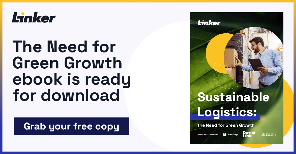 Ebook - Sustainable Logistics | Linker Cloud Fulfillment Network